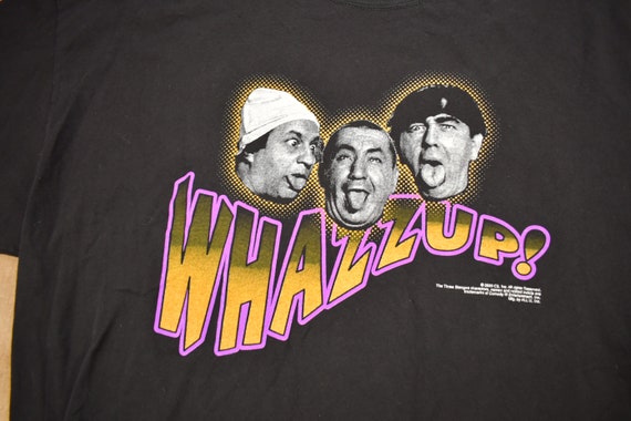 Vintage 2000 The Three Stooges Whazzup! Graphic T-shi… - Gem