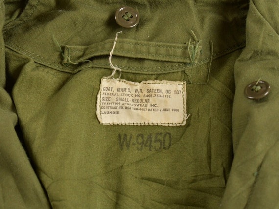 Vintage 1967 OG 107 US Military Field Coat / True Vin… - Gem