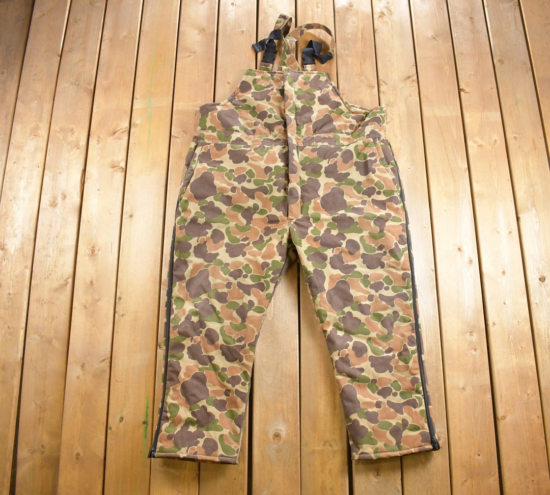 Vintage 1980s Gamehide Camo Overalls / Coveralls / Vintage Overalls ...