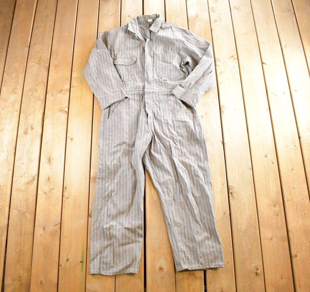 Vintage 1980s Sears Jumpsuit Size 42S / Vintage Coveralls / Vintage ...