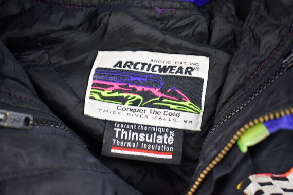 Vintage 1990s Arctic Wear Racing Jacket / Thinsulate… - Gem