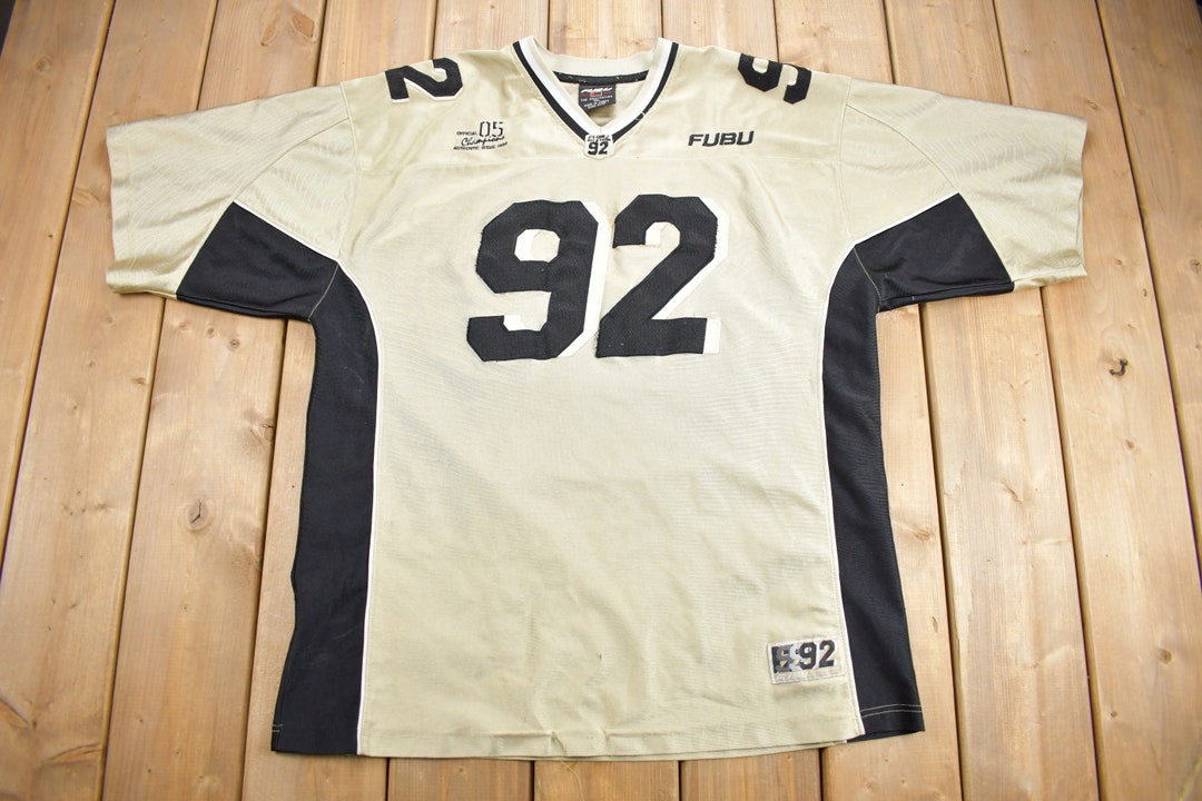 Vintage 1990s FUBU Football Jersey Size XL / Sportswear / 90s Fubu ...