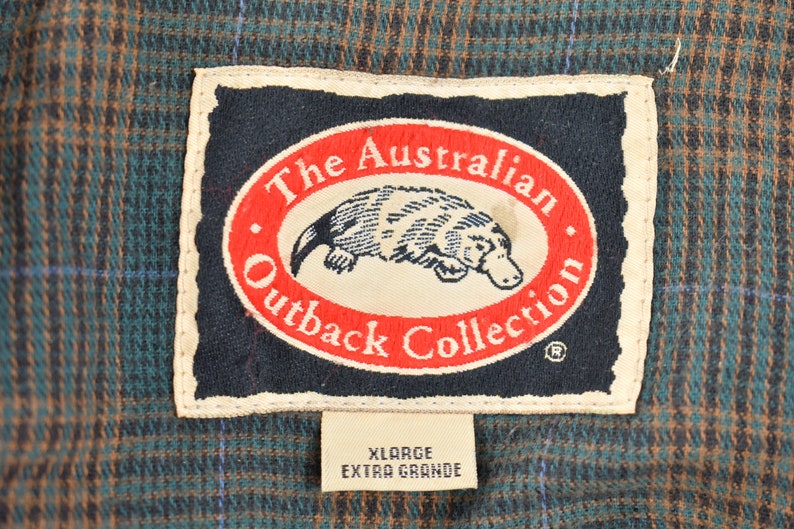 Vintage 1980s the Australia Outback Collection Waxed Canvas - Etsy