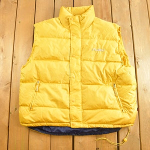 Vintage 1990s Fubu Jeans Puffer Vest / Vintage Bubble Vest / Streetwear ...