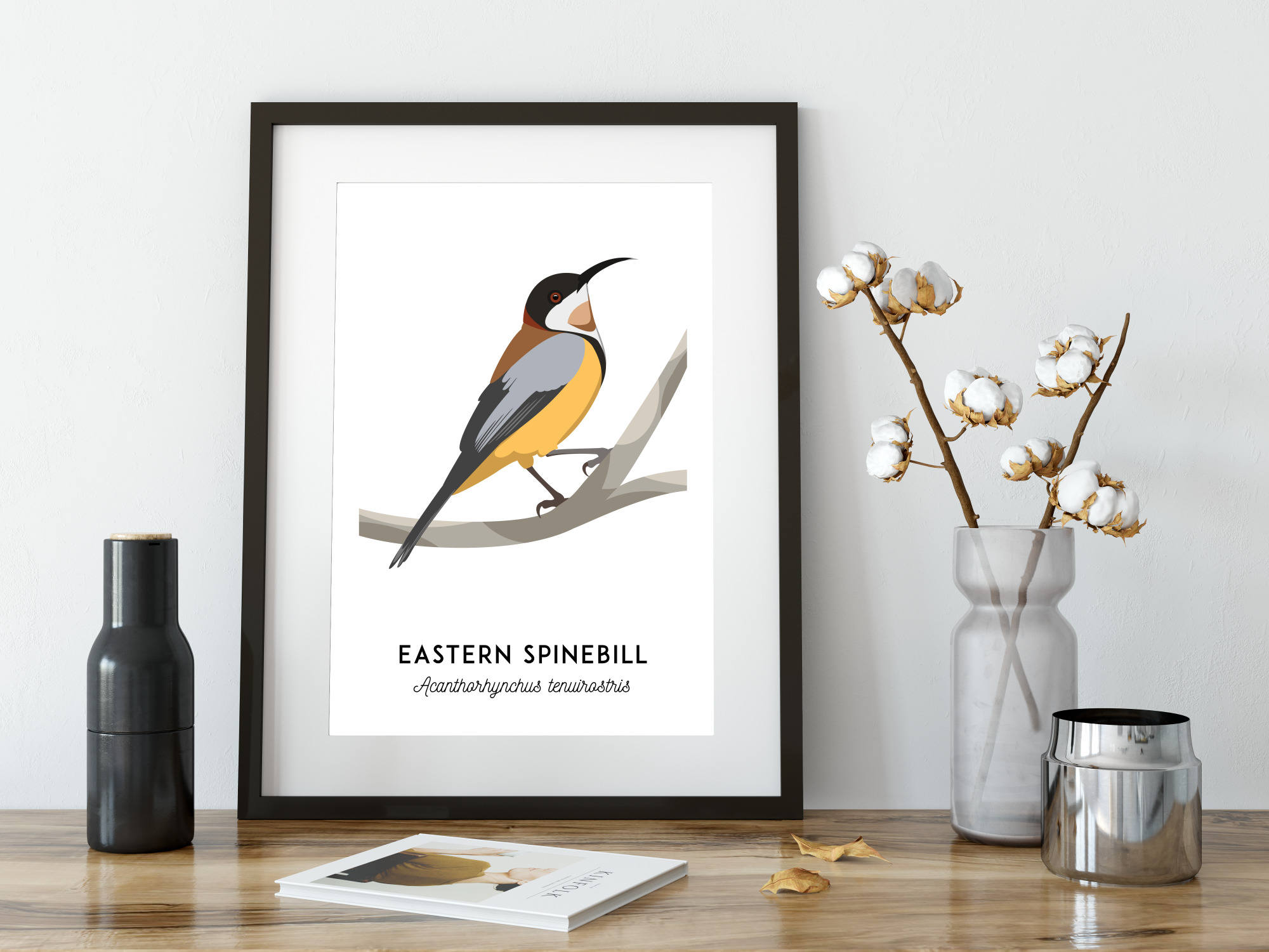 Eastern Spinebill Art Bird Art Printable Bird Print Animal - Etsy New ...