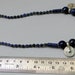 Gold Silver Bidari Work Pendant Natural Lapis Lazuli Gemstone Beads ...