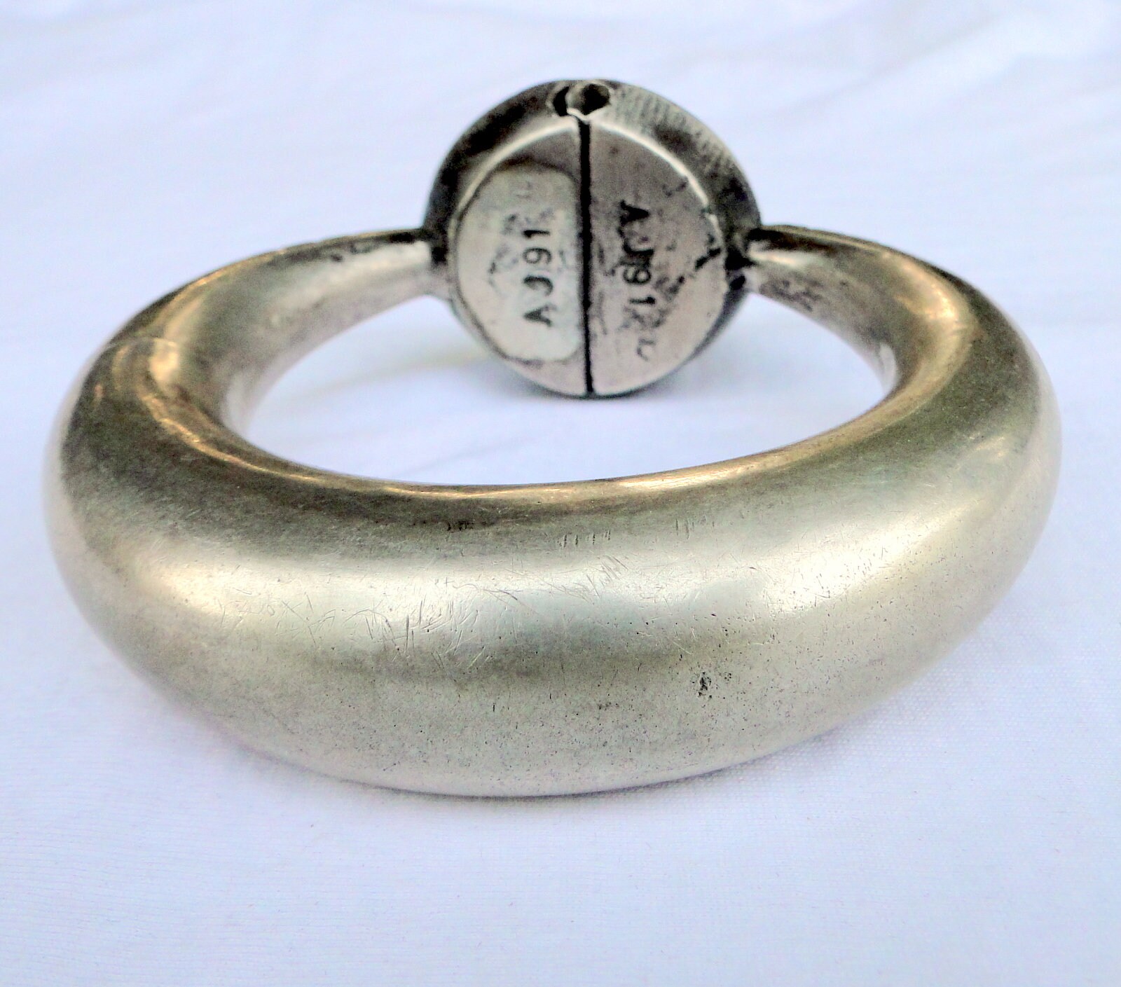 Ethnic Tribal Old Silver Hinge Bracelet Bangle Cuff Rajasthan - Etsy