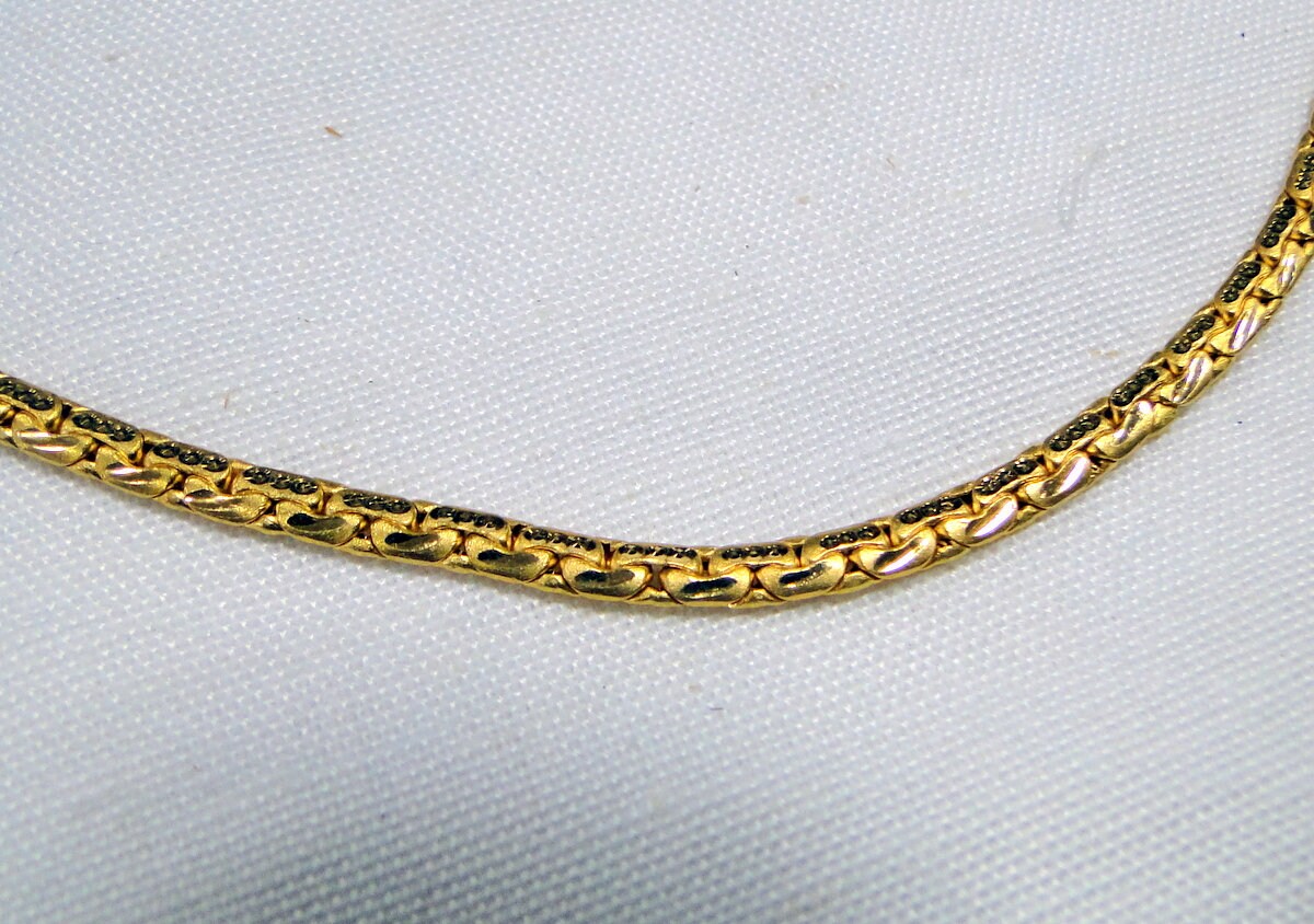 Gold Chain 22K Gold Link Chain Fine Jewelry - Etsy