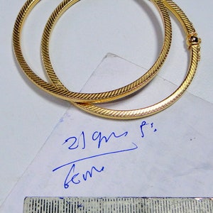 Open Bangle 22k Gold Bangle Artisan Texture Floral Gold Pattern ...