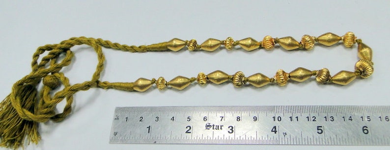 Pure 22k Solid Yellow Gold Chain Necklace for Men Women Anniversary ...