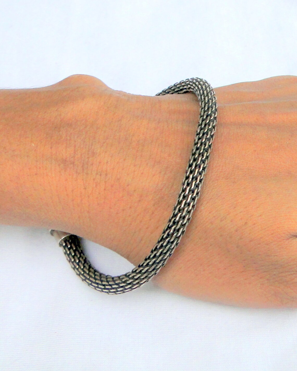 925 Sterling Silver Chain Bracelet Fine Jewelry 13185 - Etsy