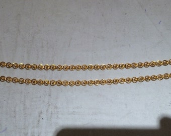 Vintage Gold & Silver Theva Work Necklace Choker Jewelry - Etsy