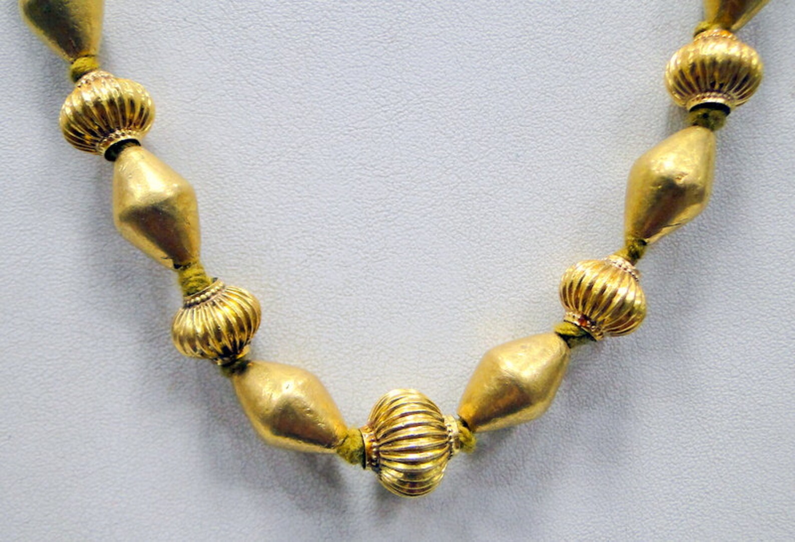 Pure 22k Solid Yellow Gold Chain Necklace for Men Women Anniversary ...