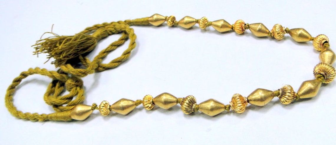 Pure 22k Solid Yellow Gold Chain Necklace for Men Women Anniversary ...