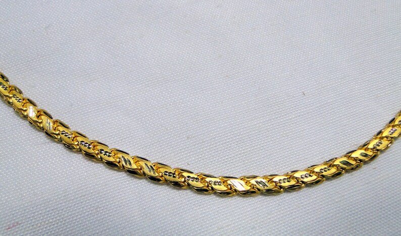 Gold Chain 22K Gold Link Chain Fine Jewelry - Etsy