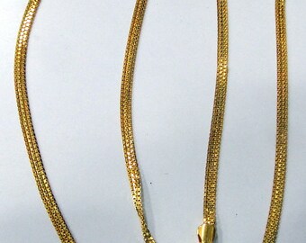 Gold Chain 22k Gold Thick Necklace 22 K Jewellery | Etsy