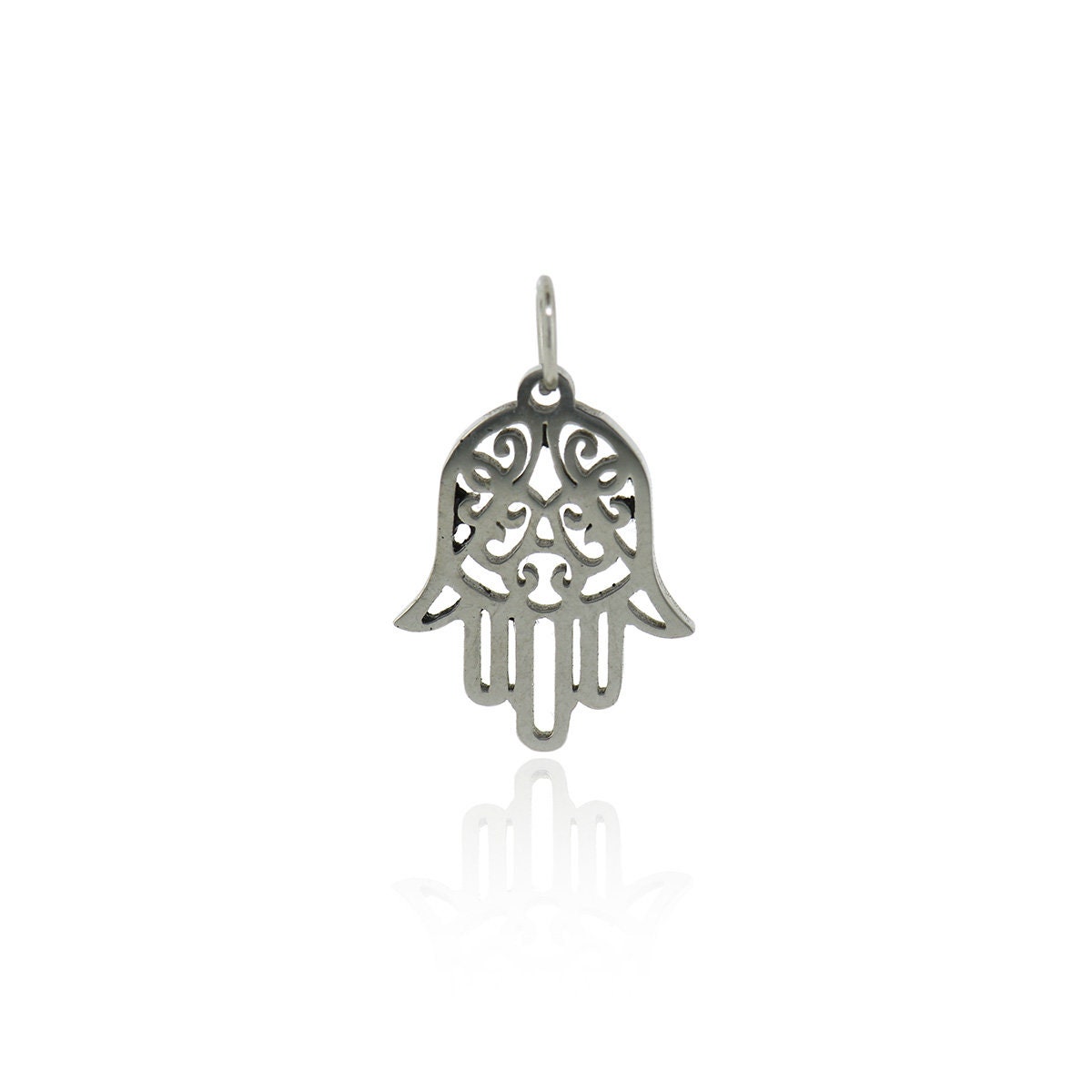 Stainless Steel Fatima Hand Bracelet/necklace Pendant - Etsy