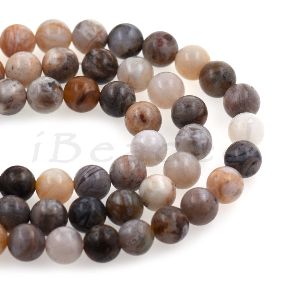 Smooth Natural Agatenatural Gemstone Loose Beadsdiy Agate - Etsy