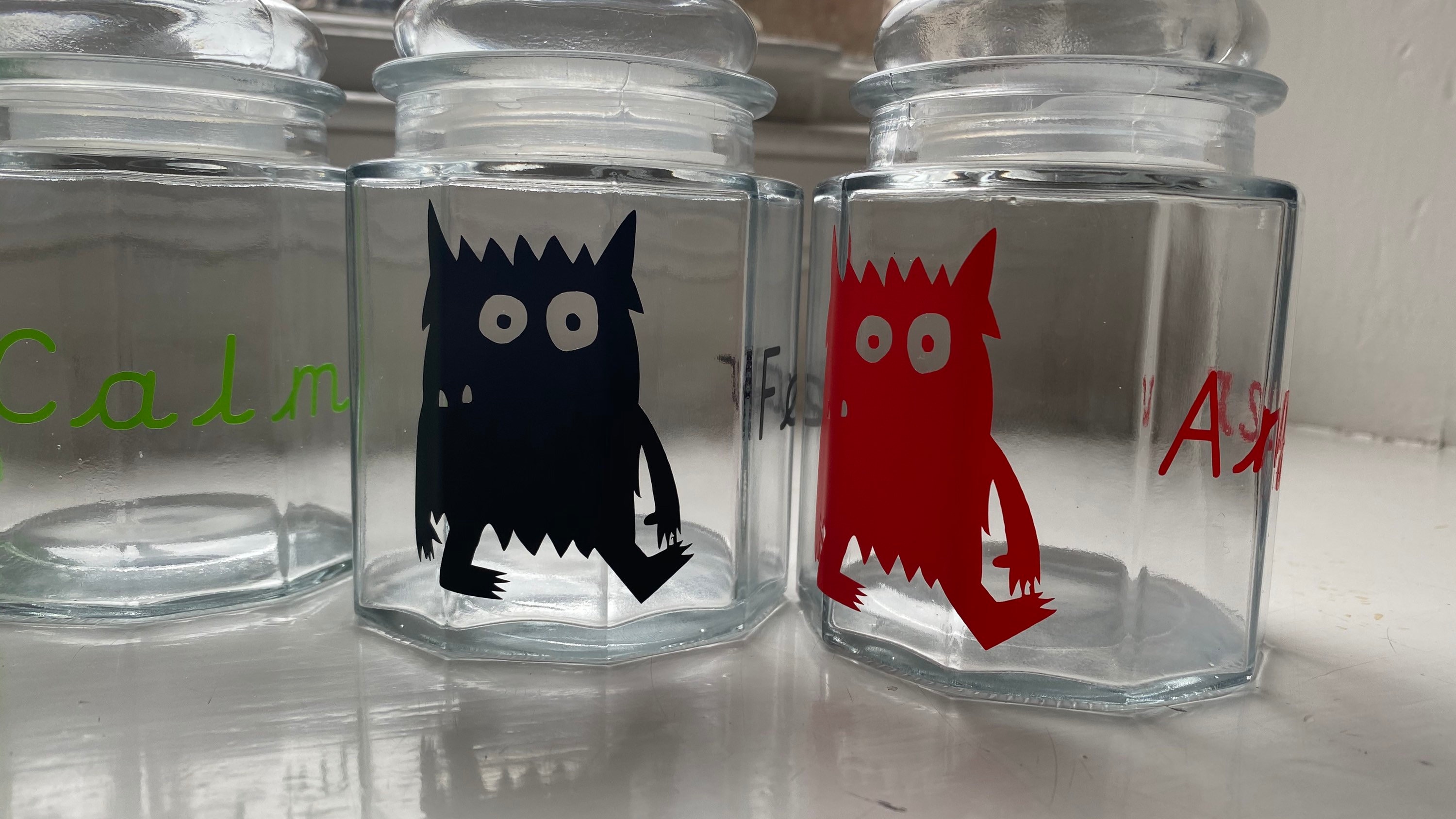 Color Monster Emotion Chart