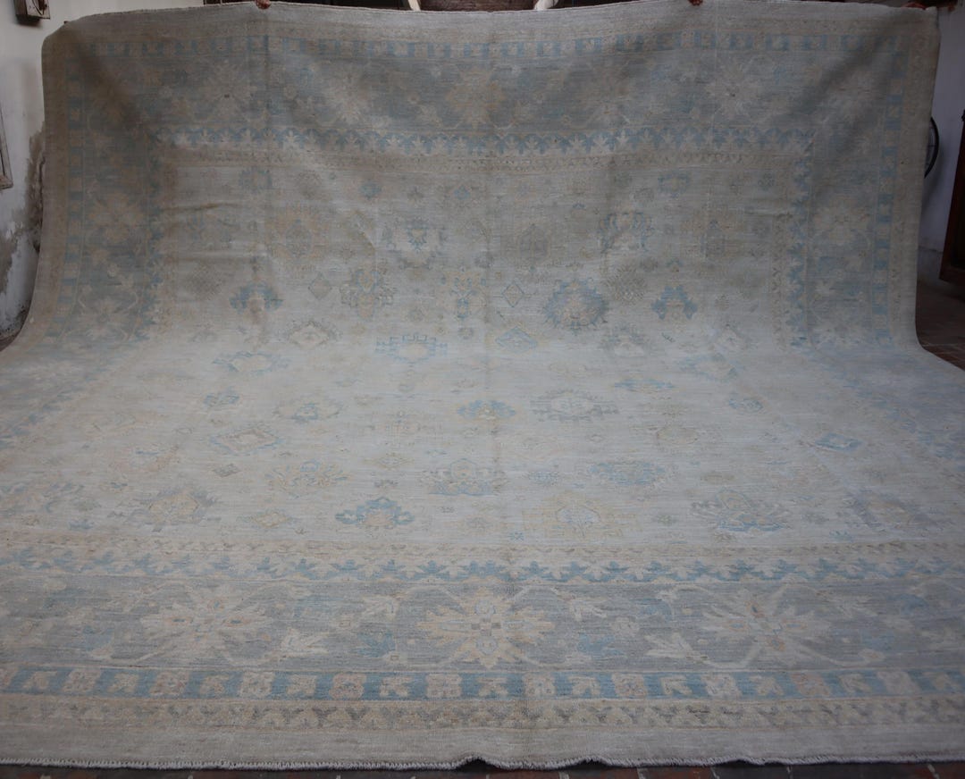 15x15 Square Oushak Rug, Handmade Oversize Oushak Square Rug - Etsy