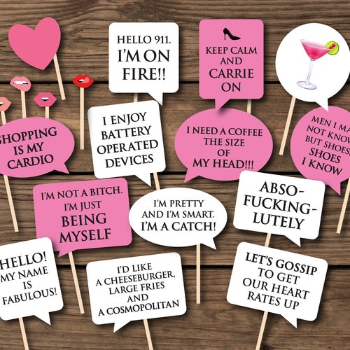 Sex And The City Themed Party Banner Etsy
