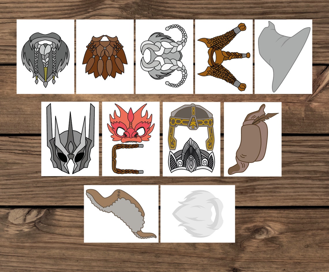 Lord of the Rings Inspired Props LOTR Props TV Series Party | Etsy