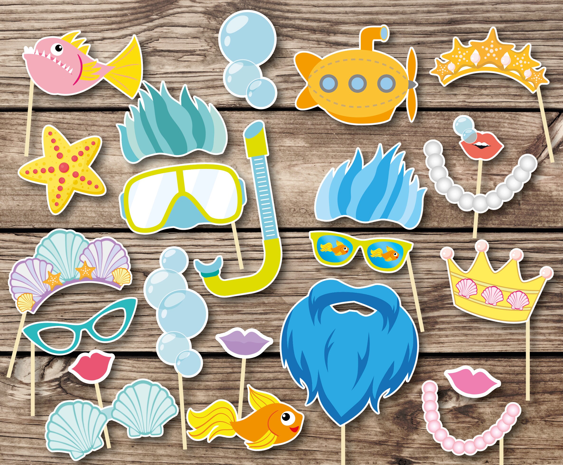 Little Mermaid Photo Booth Prop - Etsy