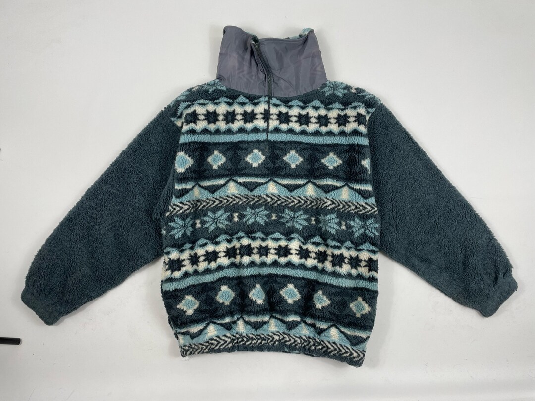 Vintage Crazy Fleece Sweatshirt Unisex - Etsy