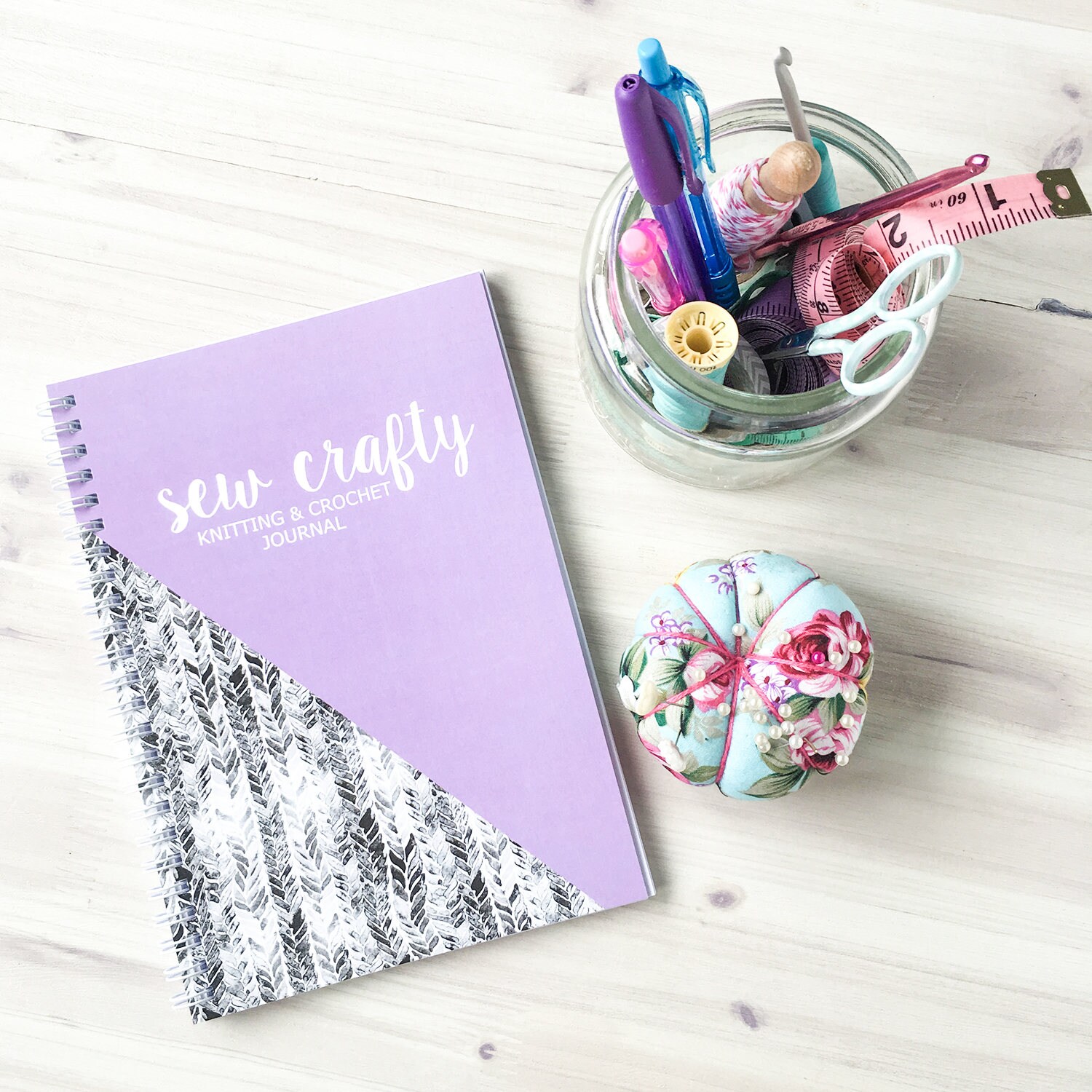 Knitting Journal Crochet Journal Yarn Record Notebook for - Etsy