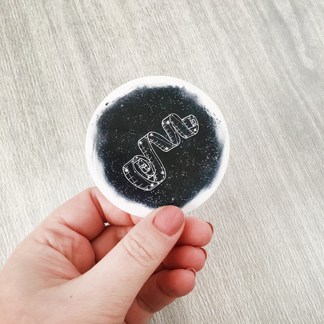 Signs of the Sewdiac Paper Sticker Sewist Sewing Gift Notebook Sticker ...