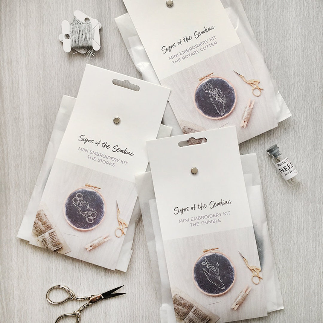 Sewdiac Embroidery Kit Sewdiac Design Signs of the Sewdiac Embroidery ...