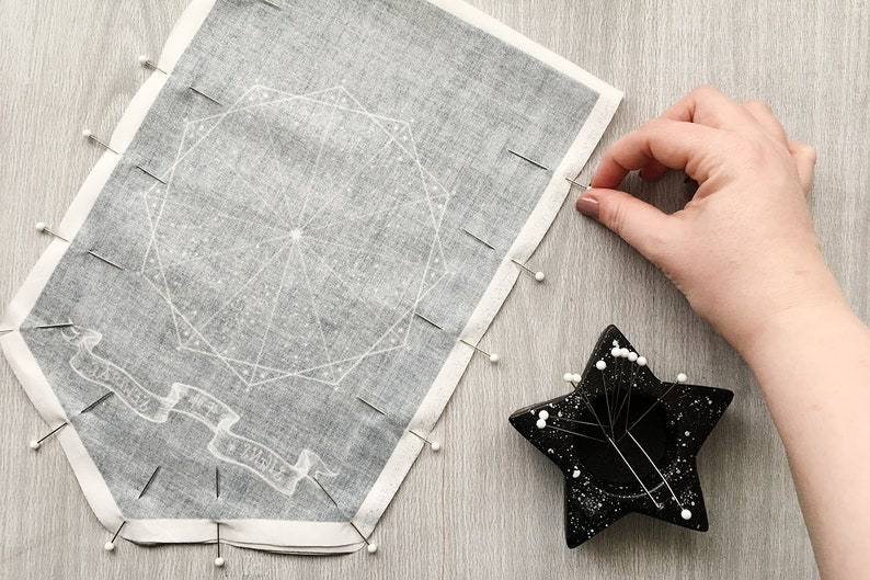 DIY Enamel Pin Banner Kit Sew Your Own Cute Enamel Pins | Etsy