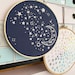 Midnight Sky Embroidery - Embroidery Pattern - Downloadable - Digital ...