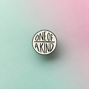 One of a Kind Enamel Pin Badge - Pin Lover Gift - OOAK Gift ...