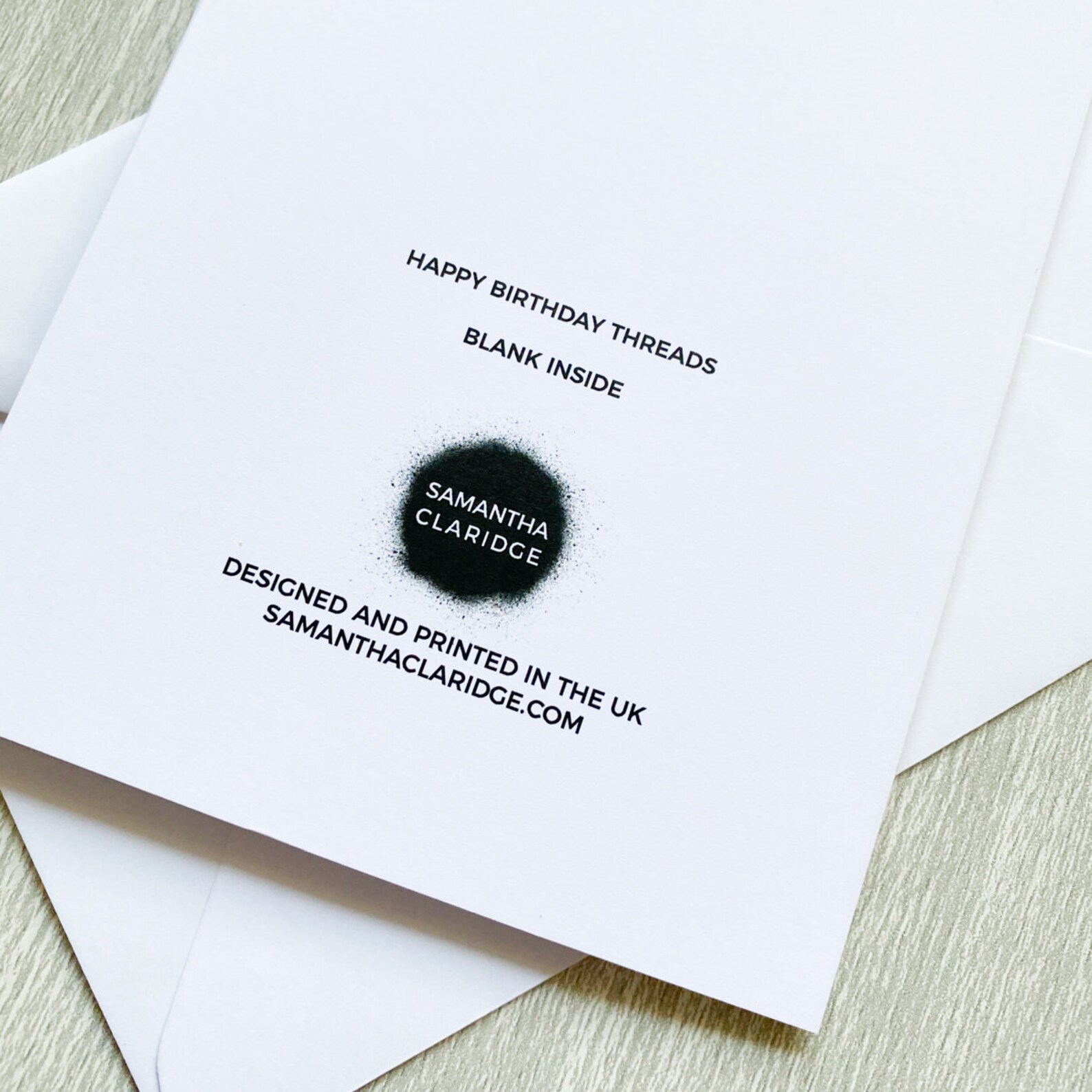 Happy Birthday Threads Greetings Card Sewing Lover - Etsy UK