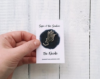 Sewing Enamel Pin | Etsy