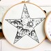 Celestial Stars Embroidery Embroidery Pattern Downloadable - Etsy