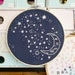Midnight Sky Embroidery - Embroidery Pattern - Downloadable - Digital ...