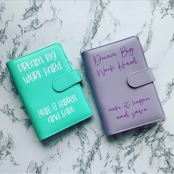 Financial Planner Budget Binder with 6 sleeves Custom | Etsy