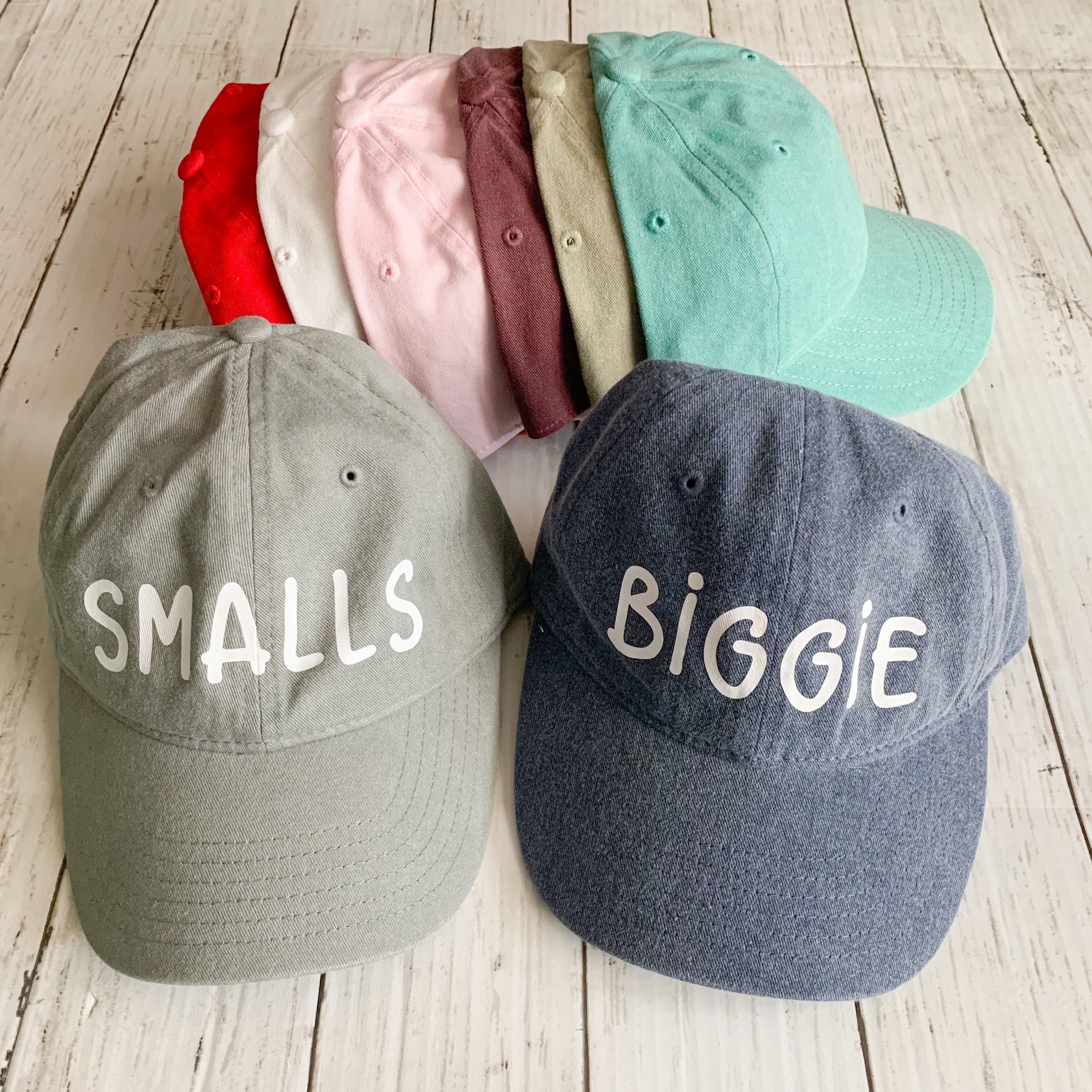 Biggie & Smalls Matching Adjustable Hat Baseball Cap Son | Etsy