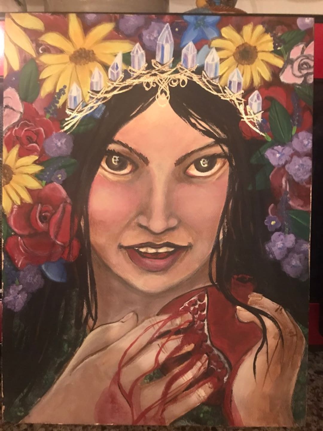 Persephone, Goddess of Spring, Queen of the Underworld - Etsy