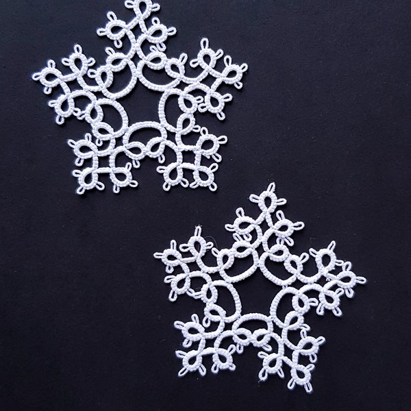 Lace Snowflakes - Etsy