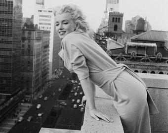 Vintage Marilyn Monroe Circus Elephant Weegee New York City NYC Marilyn ...