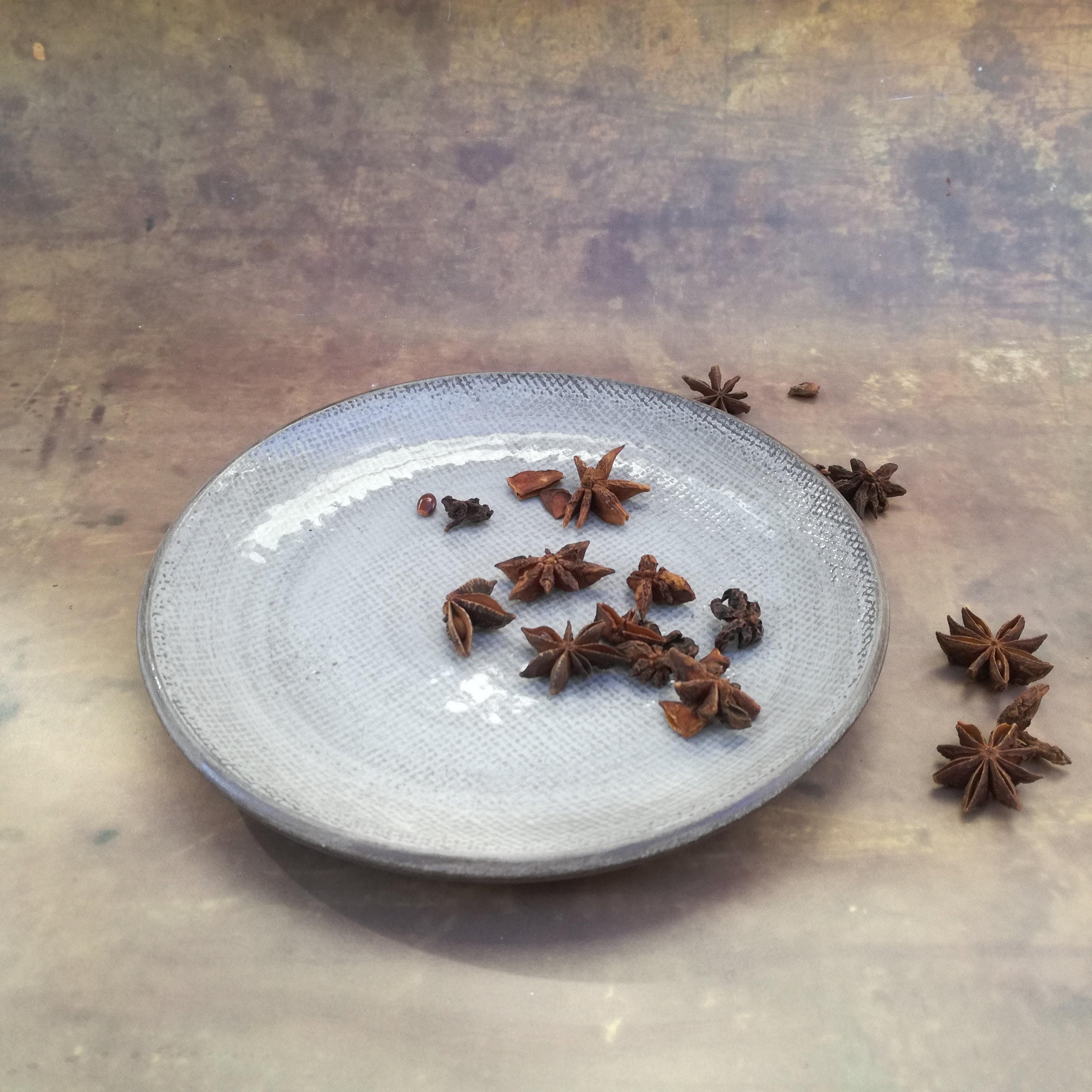 Dessert plate 19 cm White plate Ceramic plate Serving | Etsy