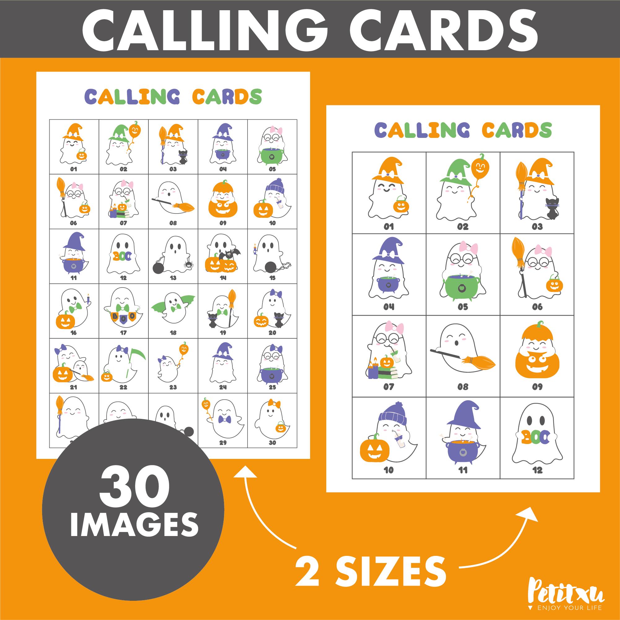 Halloween Bingo Cards, Kids Halloween Party Games, Halloween Classroom ...