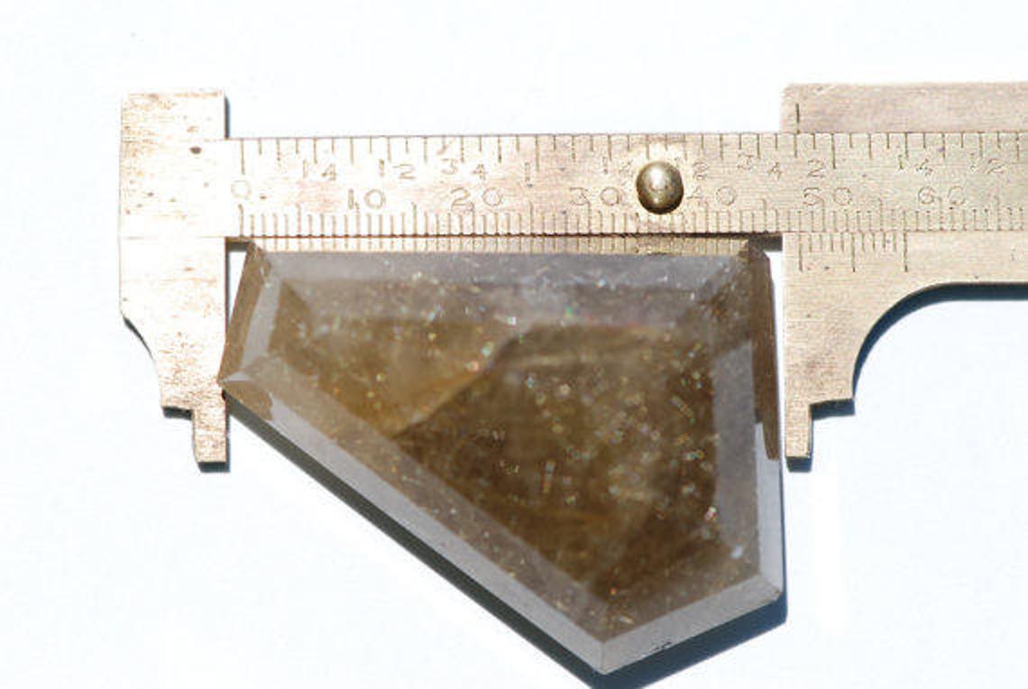 241.8ct Faceted Rutilated Quartz Included Quartz Big Rutile - Etsy