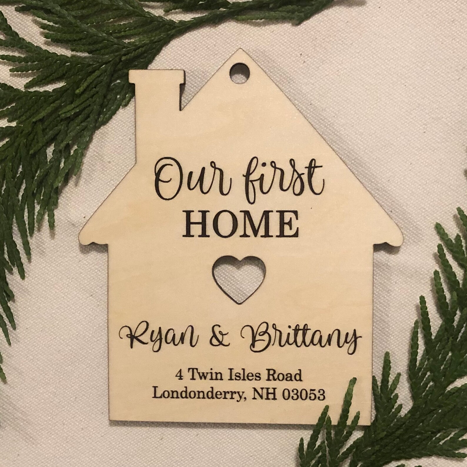 Our First Home Ornament Christmas Ornament Our First - Etsy