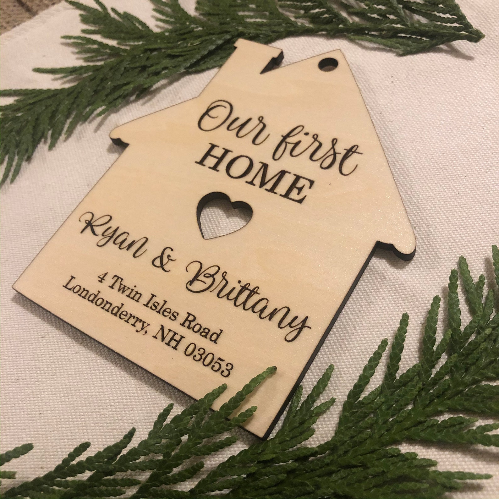 Our First Home Ornament Christmas Ornament Our First - Etsy