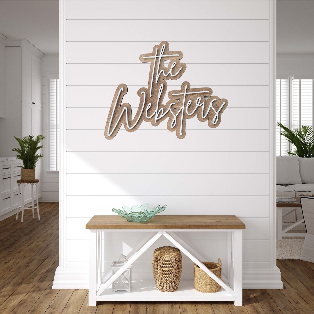 Last Name Sign | Family Name Sign | Backdrop Name | Wedding Backdrop ...