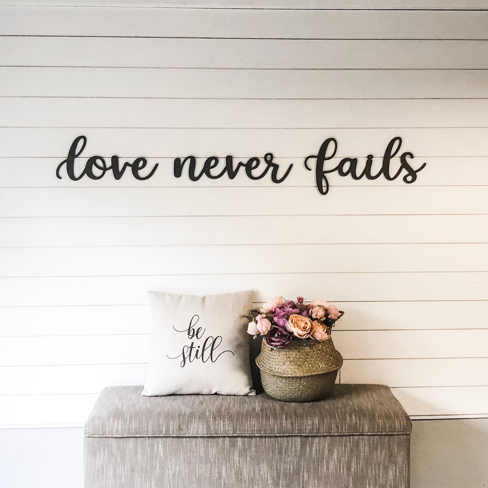 Love Never Fails Sign Wedding Sign Anniversary Gift - Etsy